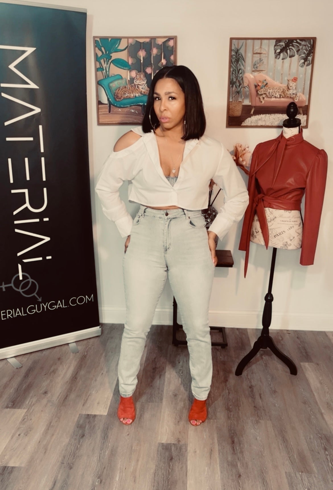 Peek-a-Boo Jeans – Material for Guys | Gals & Home