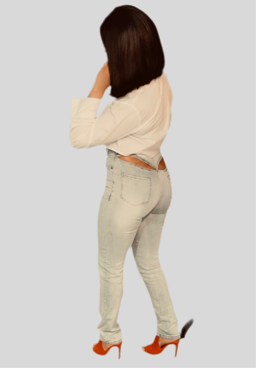 Peek-a-Boo Jeans – Material for Guys | Gals & Home